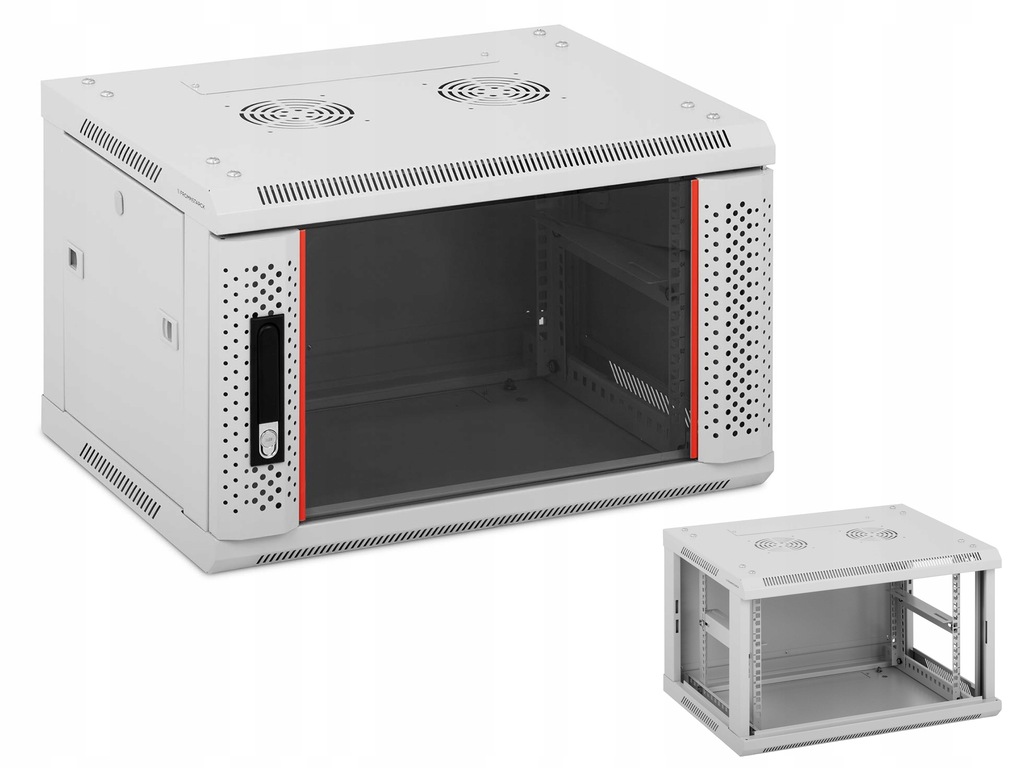 SZAFA SERWEROWA TYPU RACK 19" 6U KLUCZ - 10573537132 - oficjalne ...