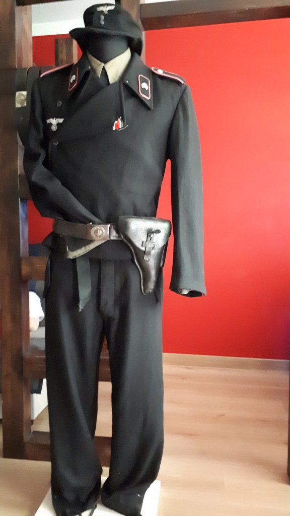 Mundur Niemiecki SS Panzer Wehrmacht, III Rzesza - 7344884042 ...