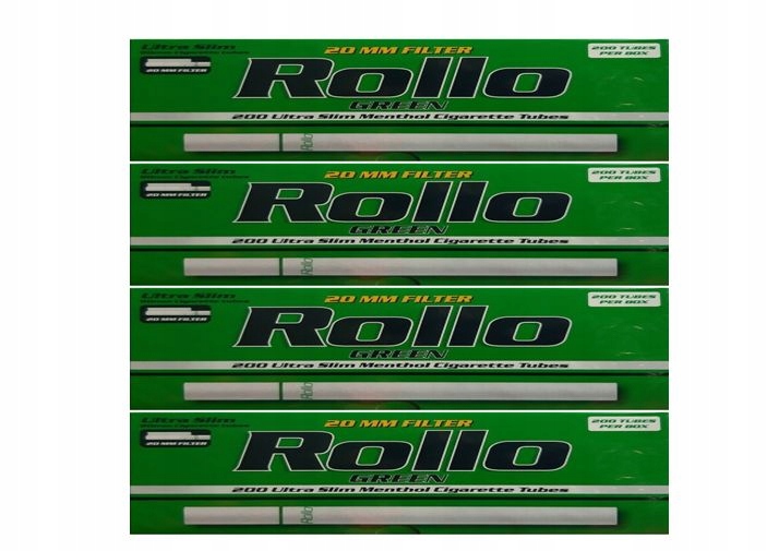 GILZY ROllo GREEN 5,5mm MENTHOL 4x200 MICRO SLIM - 12377881094 ...