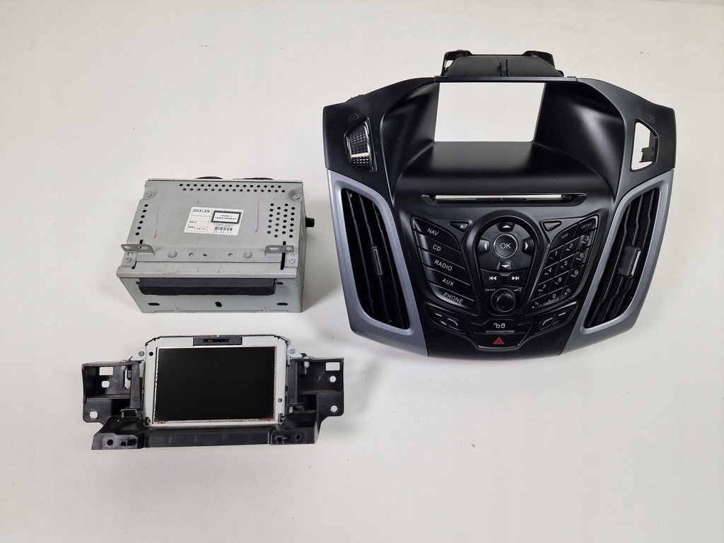 FORD FOCUS MK3 NAWIGACJA KOMPLET BM5T-18C815-HE AM5T-18B955-DG ...