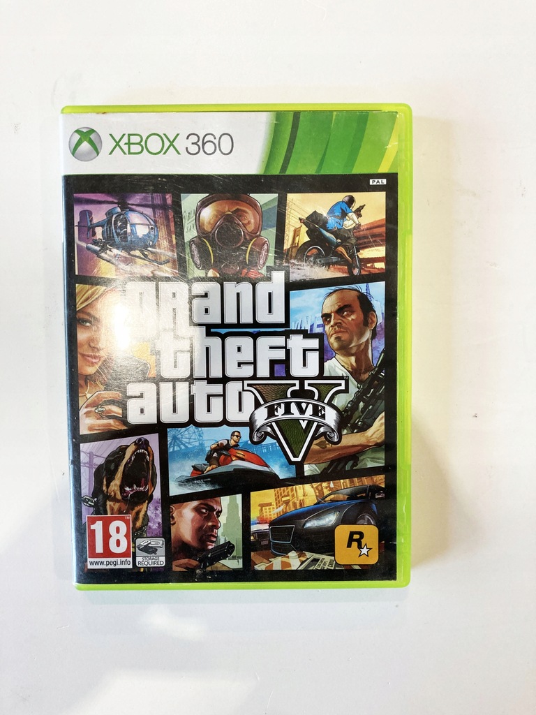 GTA 5 GRAND THEFT AUTO V XBOX 360 X360 - 10484027775 - oficjalne ...