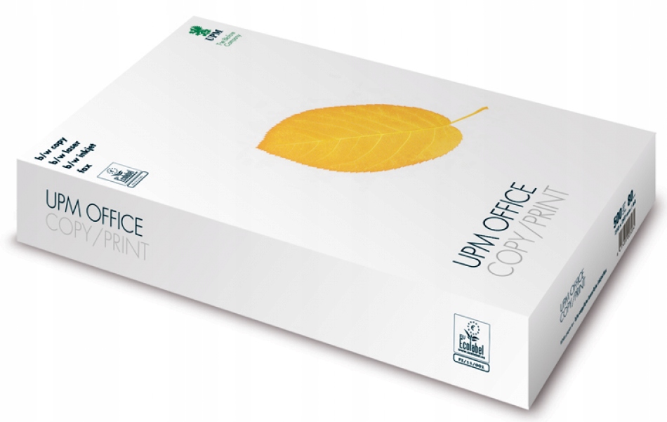 Купить Набор из 5 стопок копировальной бумаги UPM Copy A4 плотностью 80 ...