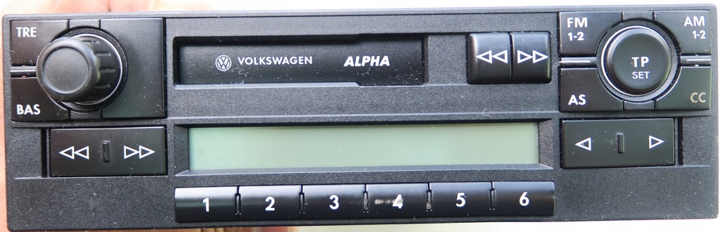 RADIO ALPHA KOD VW POLO 6N2 GOLF 4 BORA PASSAT - 12608516637 ...