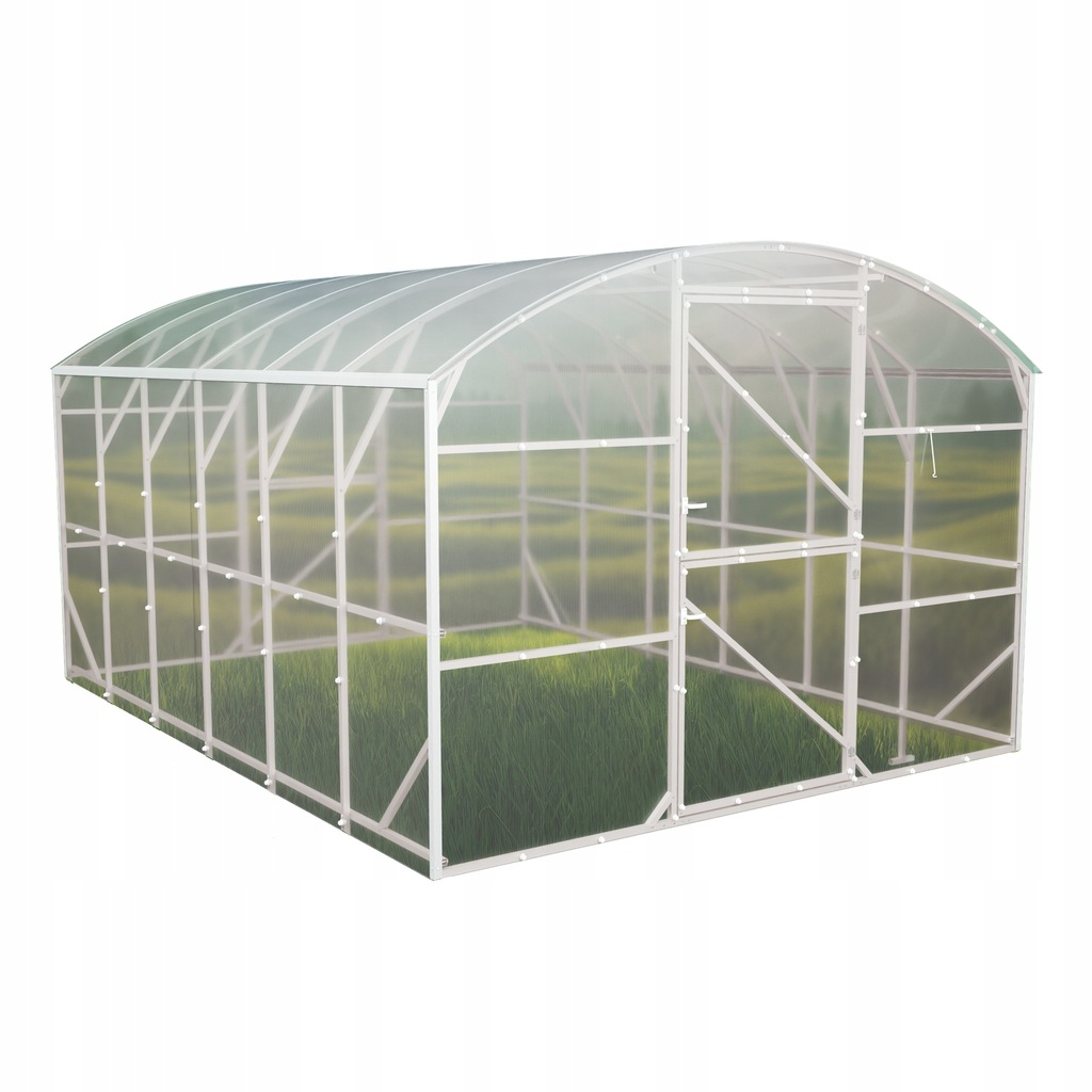 Szklarnia z poliwęglanu NOWA 3x4 m profile 25x25 poliwęglan 4mm ...