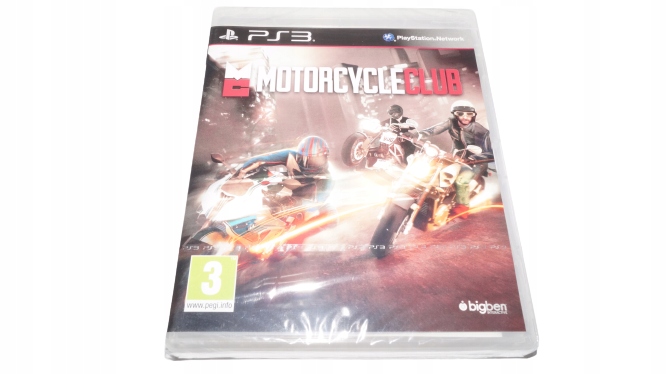 Motorcycle Club PS3 NOWA SONY PLAYSTATION 3 - 11655399543 - oficjalne ...