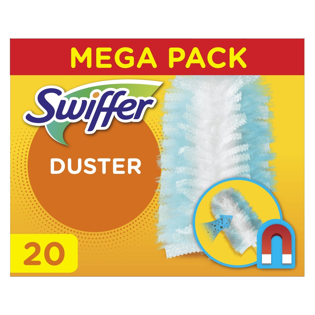 Swiffer Duster wkłady do miotełki do kurzu 20szt - 13183763587 ...