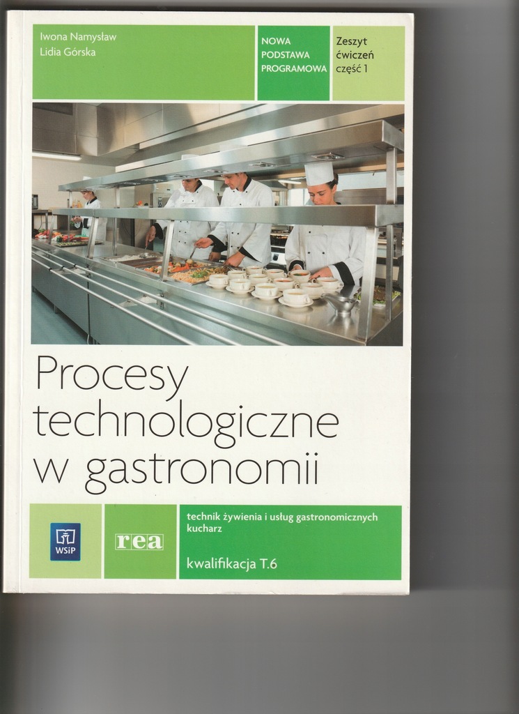 Procesy technologiczne w gastronomii podręcznik 1 - 12673634859 - oficjalne archiwum Allegro