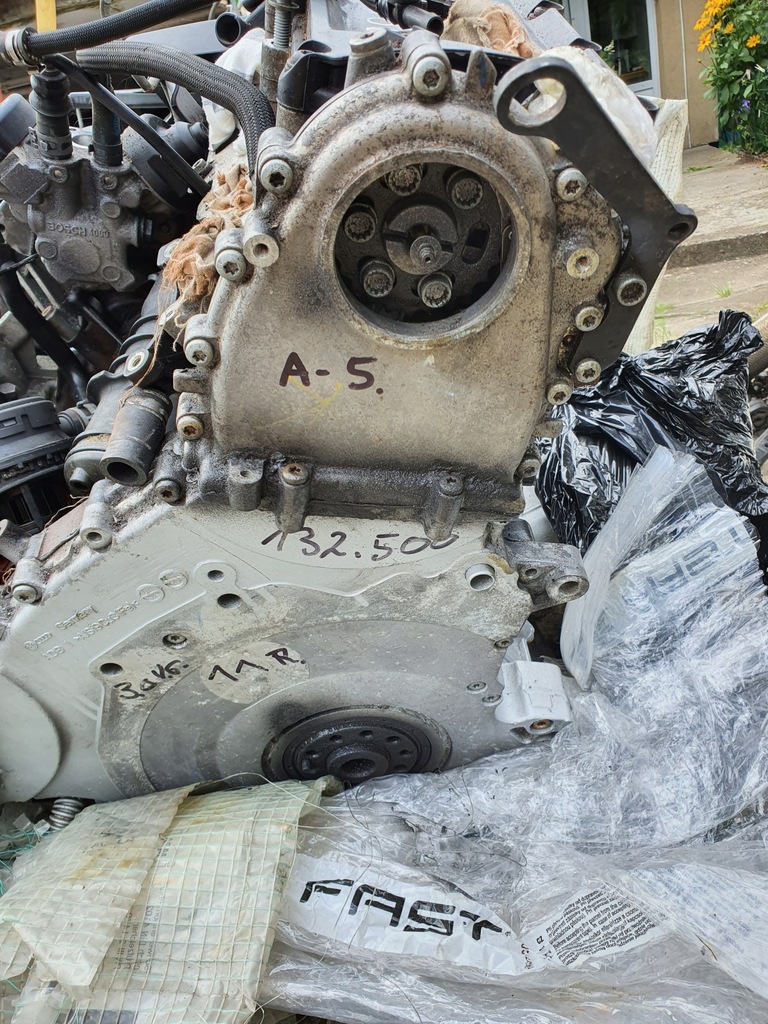 SILNIK SŁUPEK 3.0 TDI V6 CCW CCWA AUDI A4 B8 A5 8T - 12432686043 ...