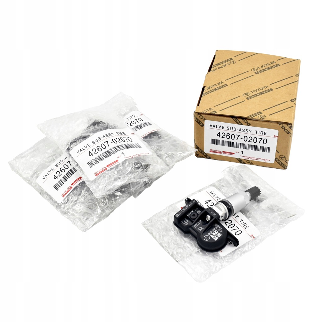 4X CZUJNIK CIŚNIENIA TPMS TOYOTA YARIS CROSS - 13534035493 - oficjalne ...