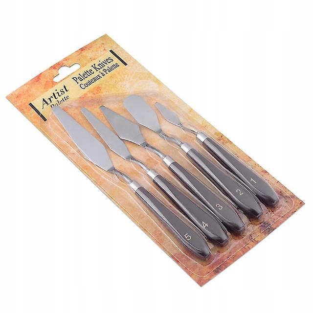 Szpachelki malarskie zestaw 5 sztuk Noże malarskie - 13488874483 ...