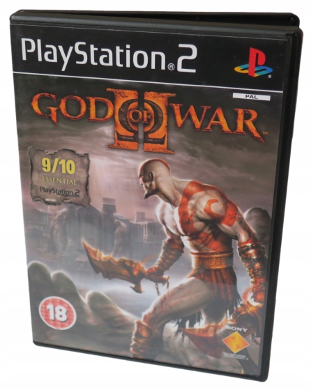 PS2 GOD OF WAR II 2 PLAYSTATION 2 - 12982534282 - oficjalne archiwum Allegro