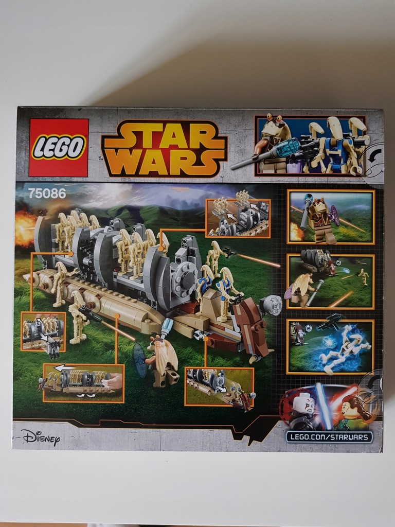 LEGO Star Wars Droid Troop Carrier 75086 UNIKAT - 10003960759 ...