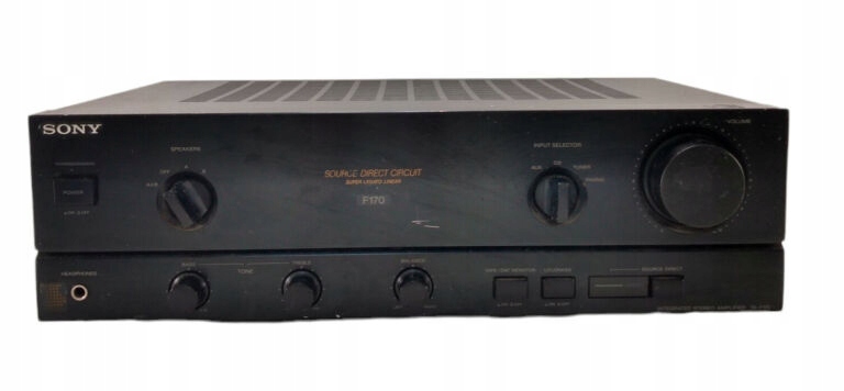WZMACNIACZ SONY F170 - 11984648454 - oficjalne archiwum Allegro