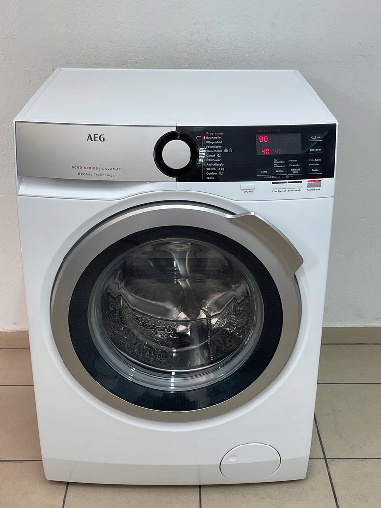 Pralka AEG 8000 Series Lavamat 8kg 1400obr/min GW - 14378858441 ...