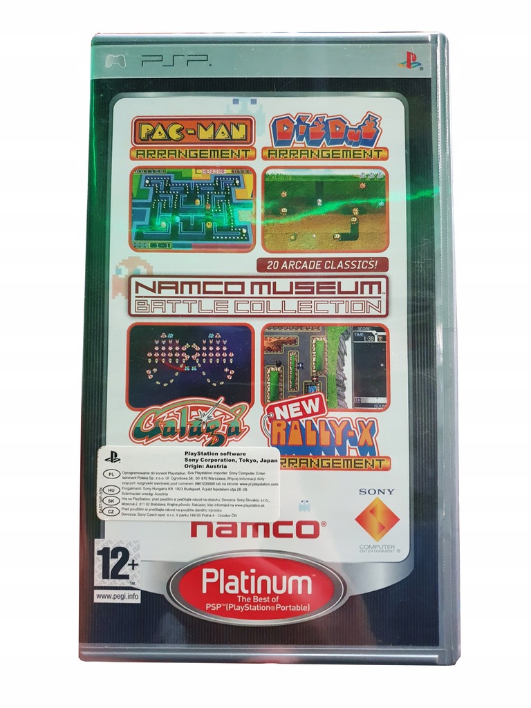 NAMCO MUSEUM BATTLE COLLECTION GRA SONY PSP - 11812854211 - oficjalne ...