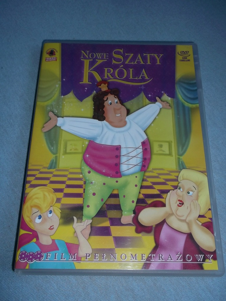 NOWE SZATY KRÓLA - Film pełnometrażowy DVD Dubbing - 11962888619 - oficjalne archiwum Allegro