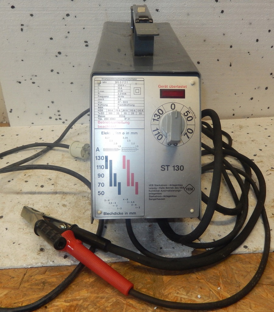 Spawarka DDR VEM ST 130 - 13914184431 - oficjalne archiwum Allegro