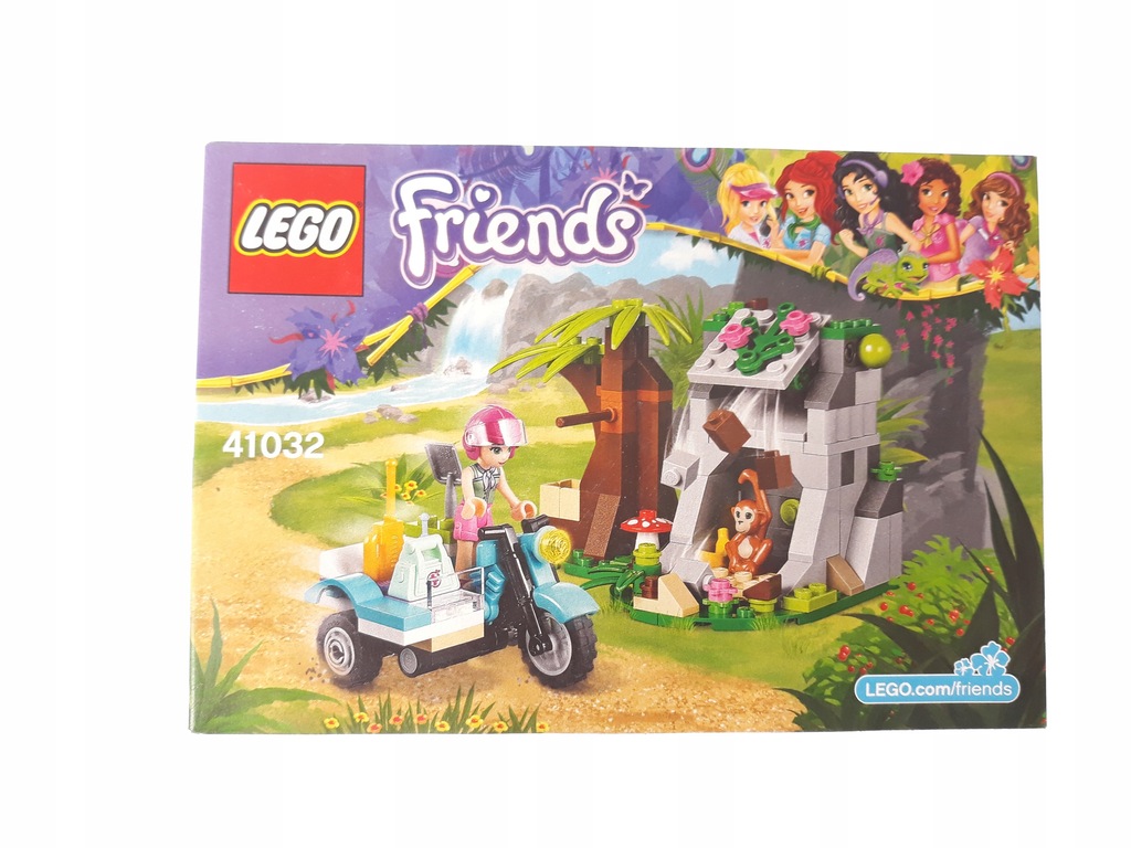 LEGO instrukcja 41032 Friends First Aid Jungle Bik - 12196256318 ...