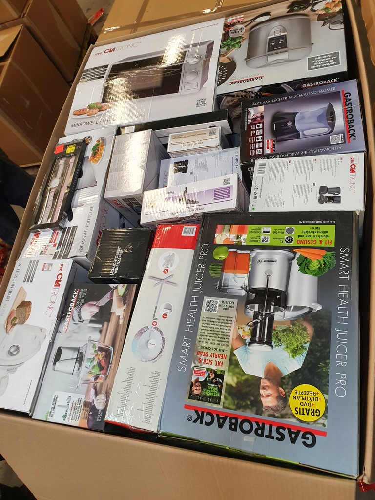 MINI Paleta,agd Karton MIX AB 80% - 11719826124 - oficjalne archiwum ...