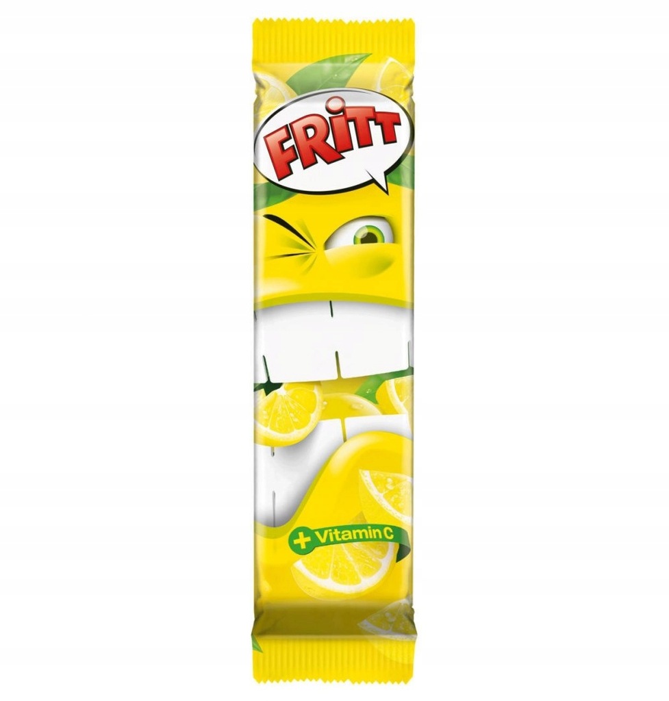 Fritt Lomon Rozpuszczalna Guma do Żucia 70 g - 13335522078 - oficjalne archiwum Allegro