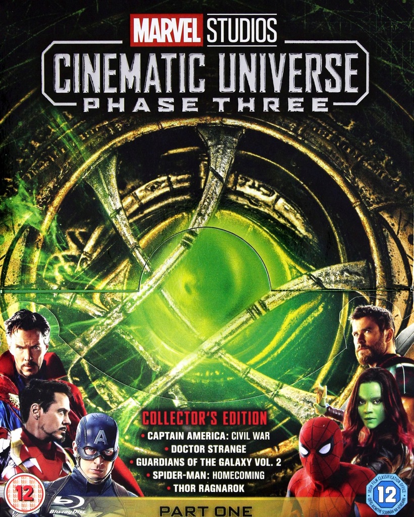 MARVEL CINEMATIC UNIVERSE PHASE 3 PART 1 BOX SET B - 13524706178 - oficjalne archiwum Allegro