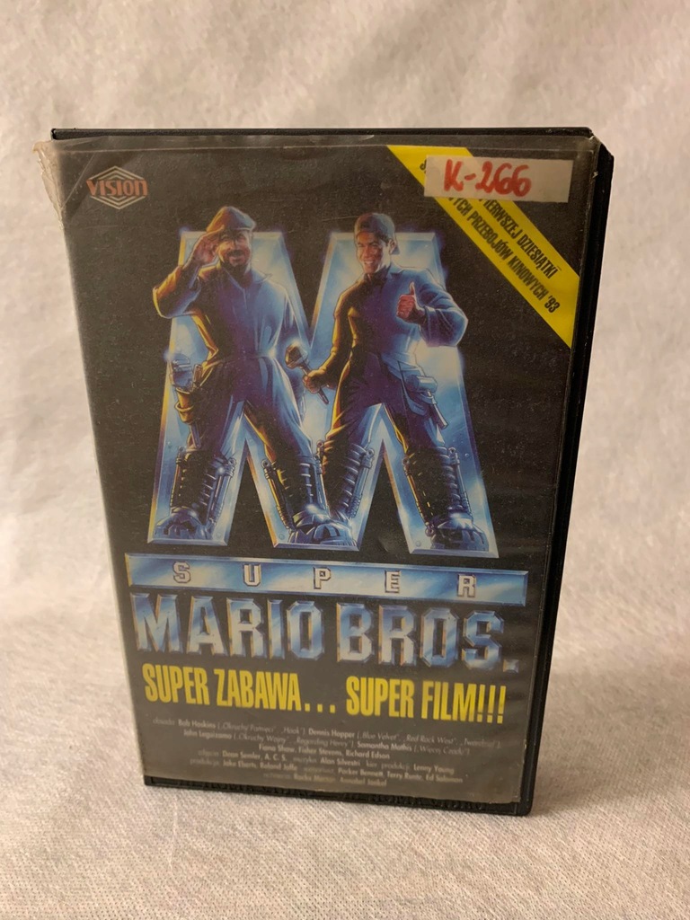 SUPER MARIO BROS VHS - 14867382979 - oficjalne archiwum Allegro
