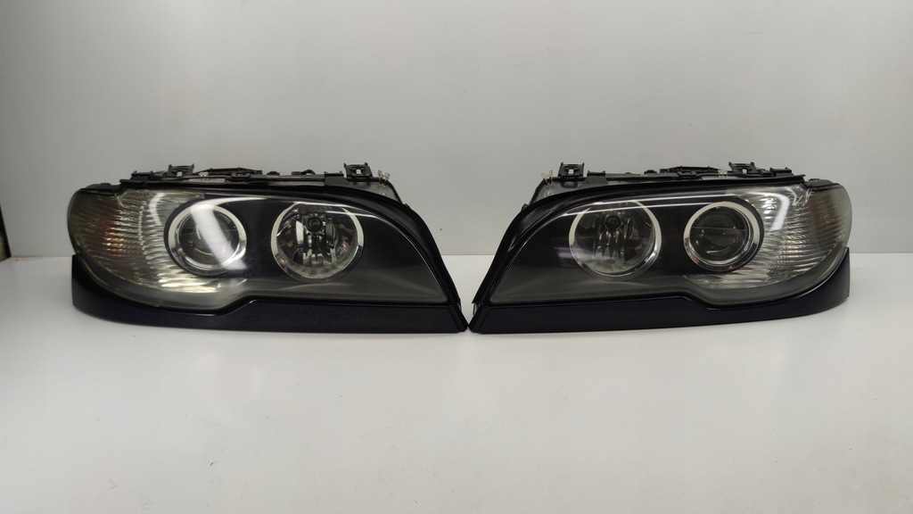 LAMPY PRZÓD LIFT BMW E46 COUPE CABRIO KOMPLET H7 - 12772185616 - oficjalne archiwum Allegro