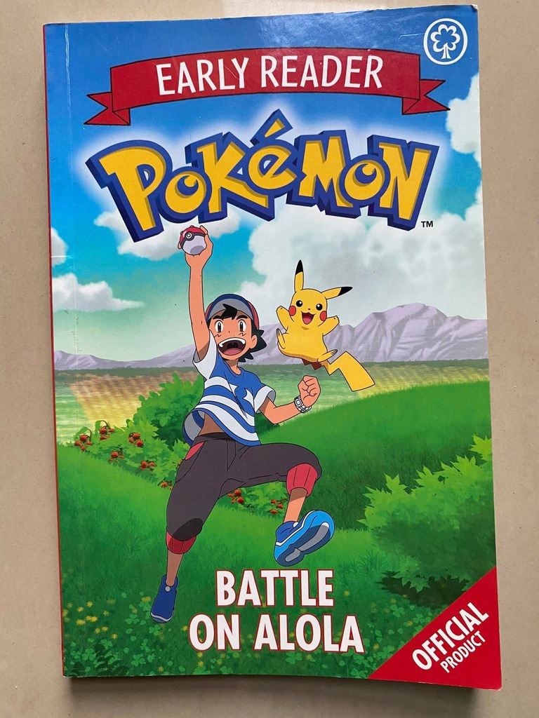The Official Pokemon Early Reader. Battle On Alola - 12594890795 ...