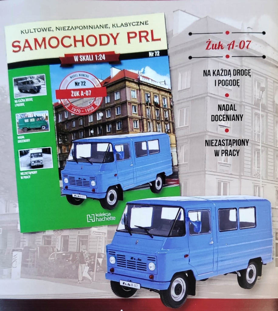 Samochody Prl Żuk A-07 1990 1:24 Hachette - 13592462701 - oficjalne ...