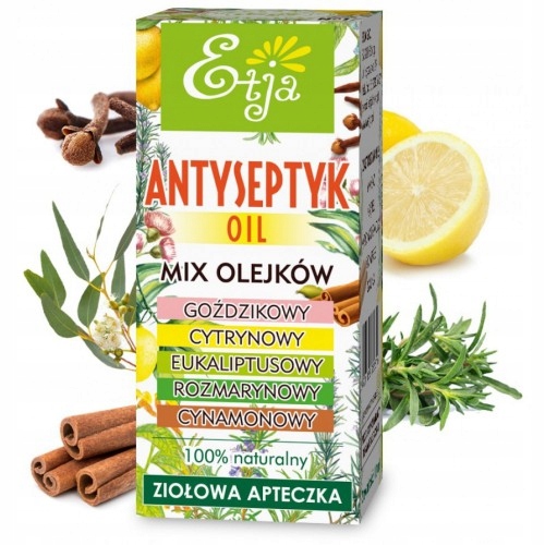 Olejek eteryczny Antyseptyk (4 złodziei) 10ml Etja - 12331520106 ...