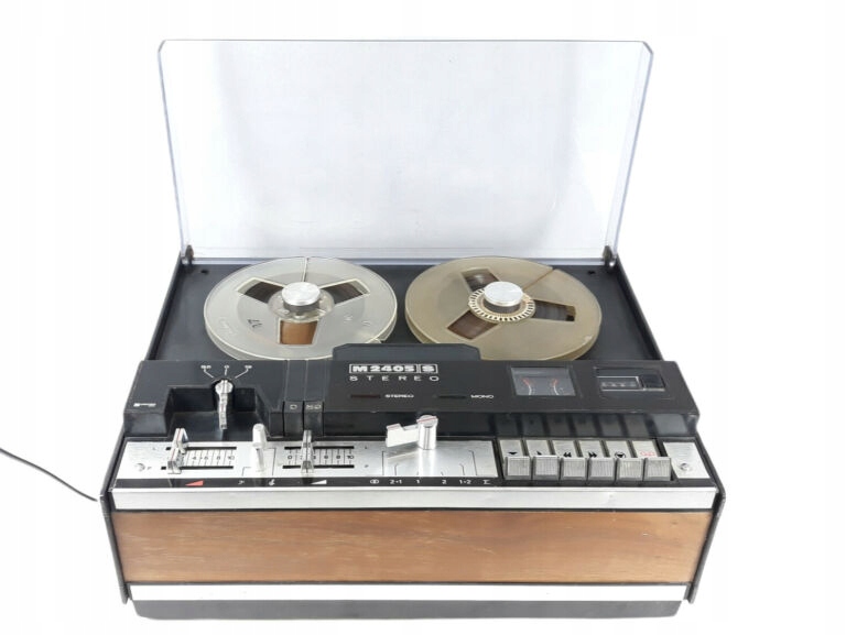 MAGNETOFON SZPULOWY PRL, UNITRA M2405S - 11442451778 - oficjalne archiwum Allegro