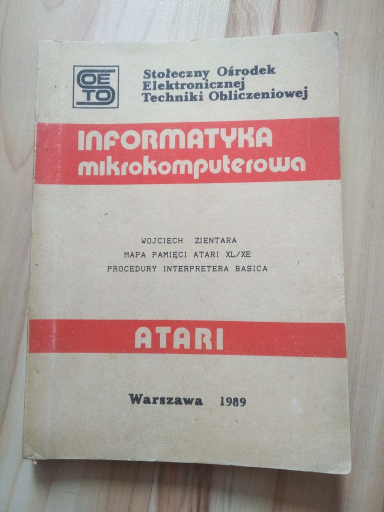 Mapa pamięci Atari XL/XE - 9478076622 - oficjalne archiwum Allegro