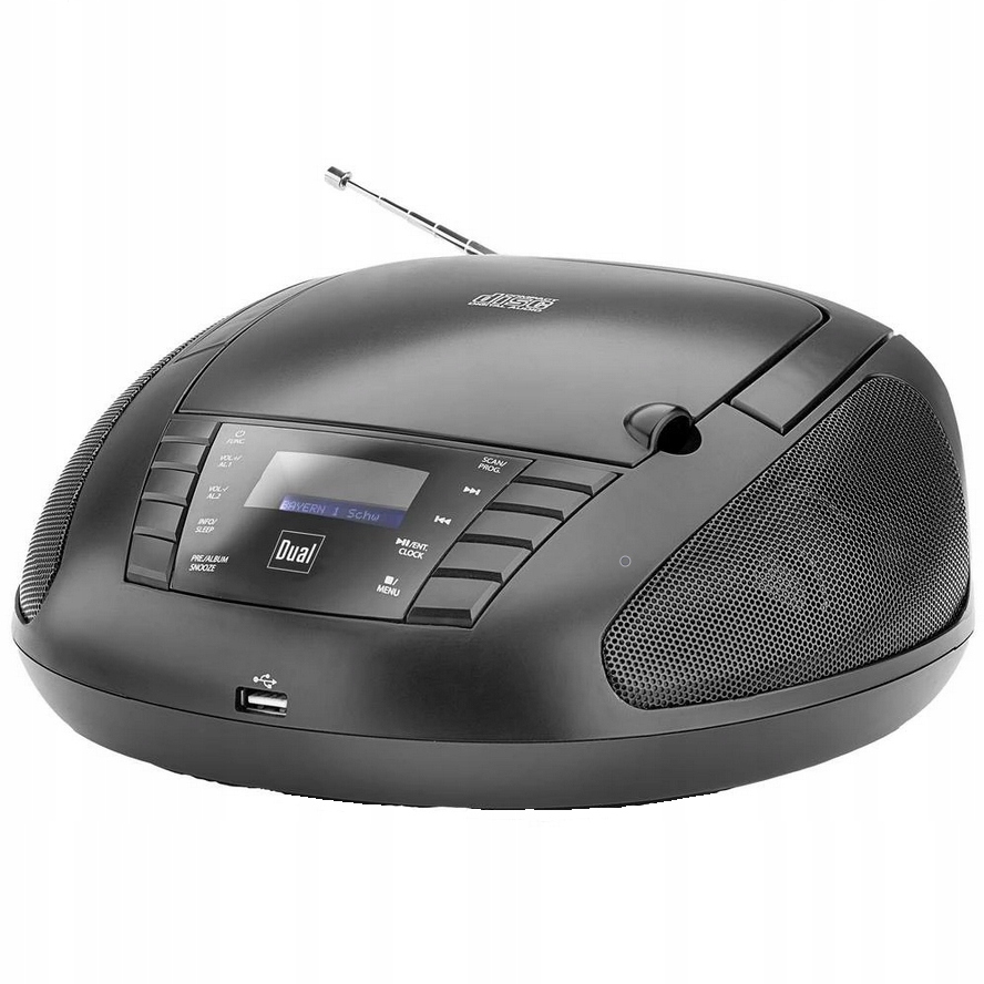 Radioodtwarzacz Dual DPCR 10S Radio cyfrowe DAB+ FM Odtwarzacz CD USB ...