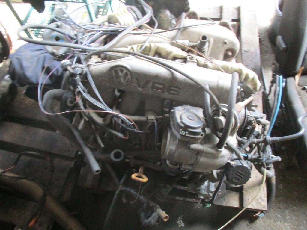 SILNIK KOMPLETNY VW T4 2.8 VR6 AES - 9457132662 - oficjalne archiwum ...