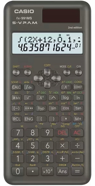 KALKULATOR NAUKOWY CASIO FX-991MS-2 DLA UCZNIÓW I STUDENTÓW - 401 ...