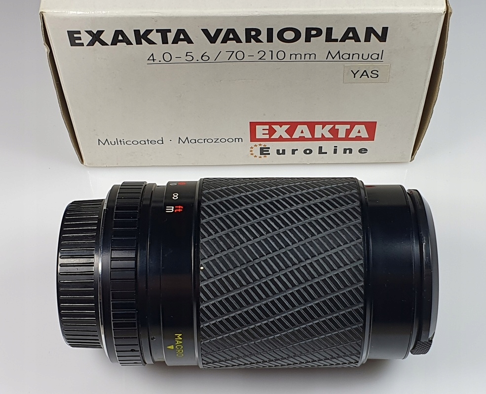 Obiektyw Exakta Varioplan MC 70-210/4.0-5.6 C/Y - 13453566793 - oficjalne archiwum Allegro