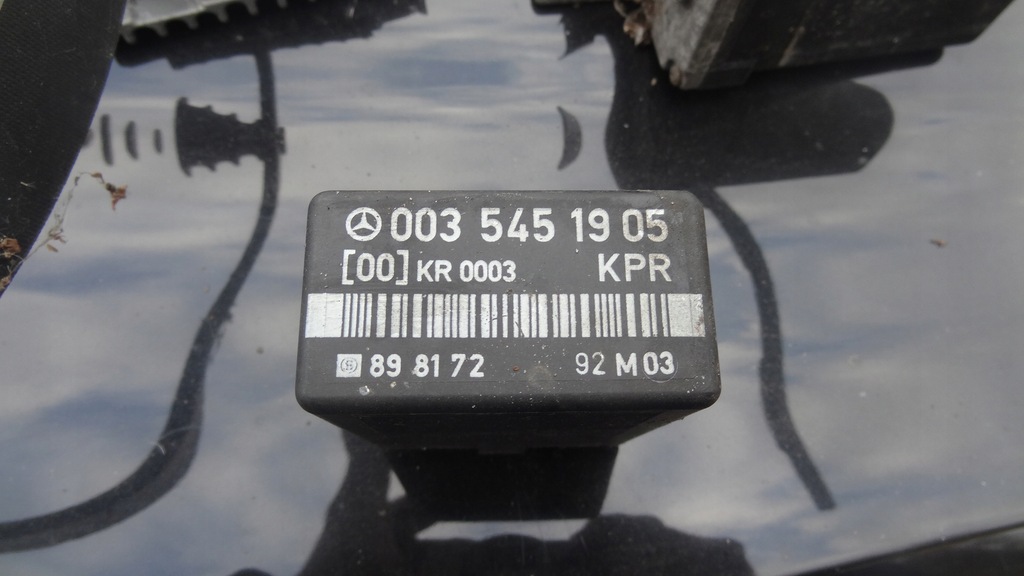 Mercedes W124 MODUŁ PRZEKAŹNIK 0035451905 - 13434984140 - oficjalne ...