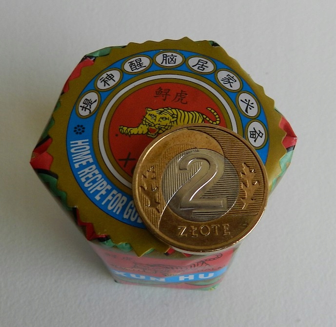 Maść tygrysia balsam XUN HU 18,4 gram X 2 LUMBAGO - 7480221071 ...