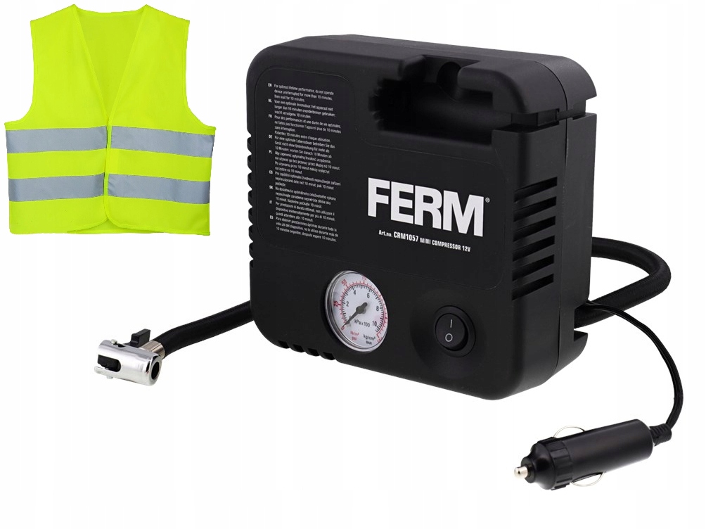 Mini kompresor pompka do samochodu 12V +GRATIS - 12587562421 ...