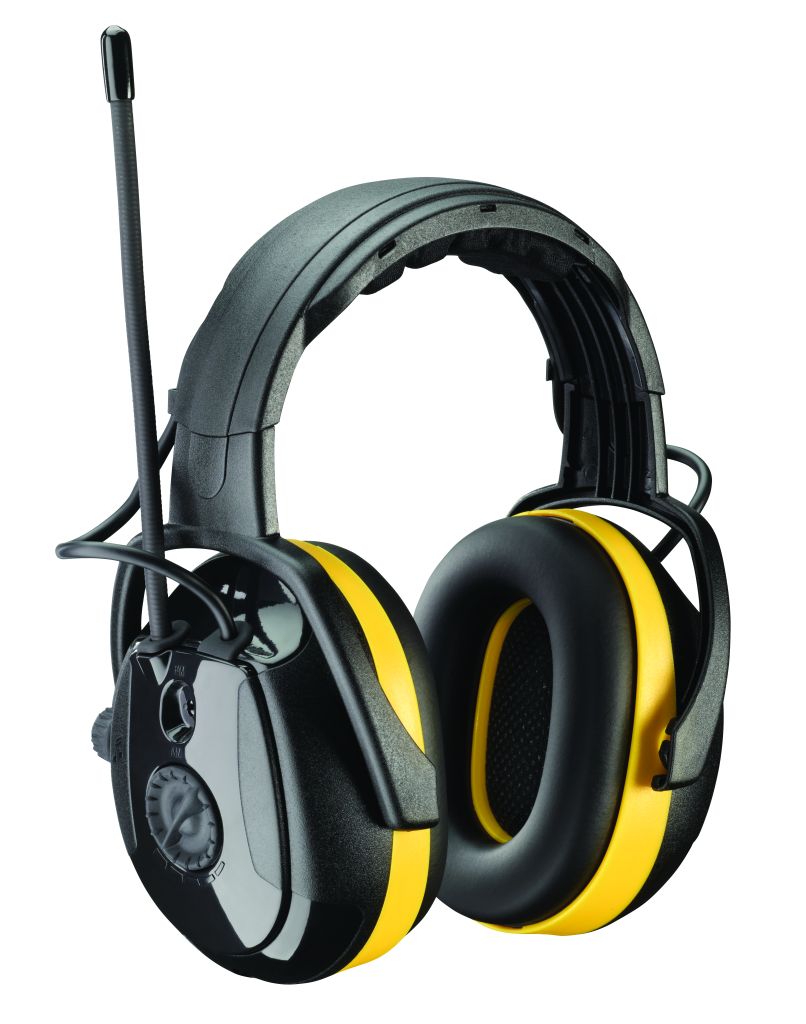 NAUSZNIKI ochronne Z RADIEM FM/AM słuchawki BHP - 6596286727 - oficjalne archiwum Allegro