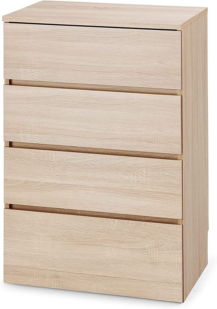 IRIS OHYAMA KOMODA Z 4 SZUFLADAMI BRĄZOWA - 13137049046 - oficjalne archiwum Allegro