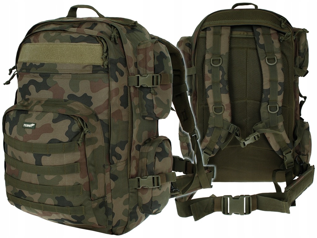 TEXAR PLECAK TAKTYCZNY GRIZZLY WOJSKOWY 65L wz.93 - 10045976562 - oficjalne archiwum Allegro
