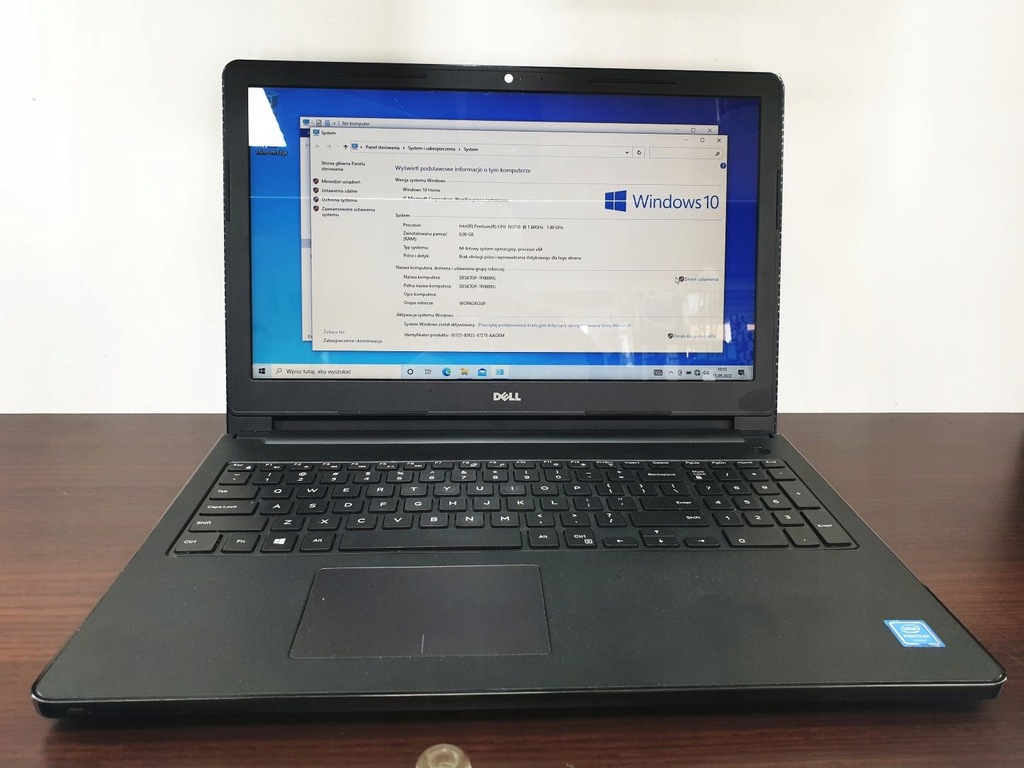 Laptop Dell INSPIRON 15 Intel Pentium CPU N3710 - 12622805870 ...