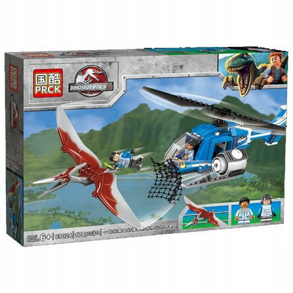 KLOCKI PRCK Jurassic World Dinosaur 69024 174EL. - 13420339333 - oficjalne archiwum Allegro