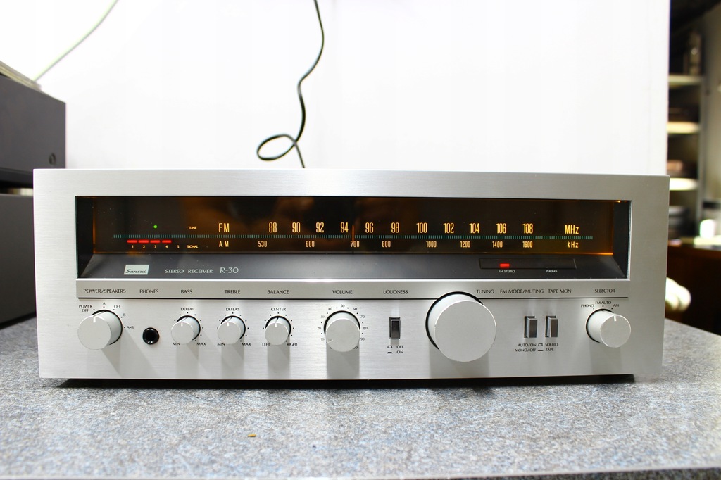Amplituner Sansui R30 Wspaniały klasyk Vintage - 14087022313 ...