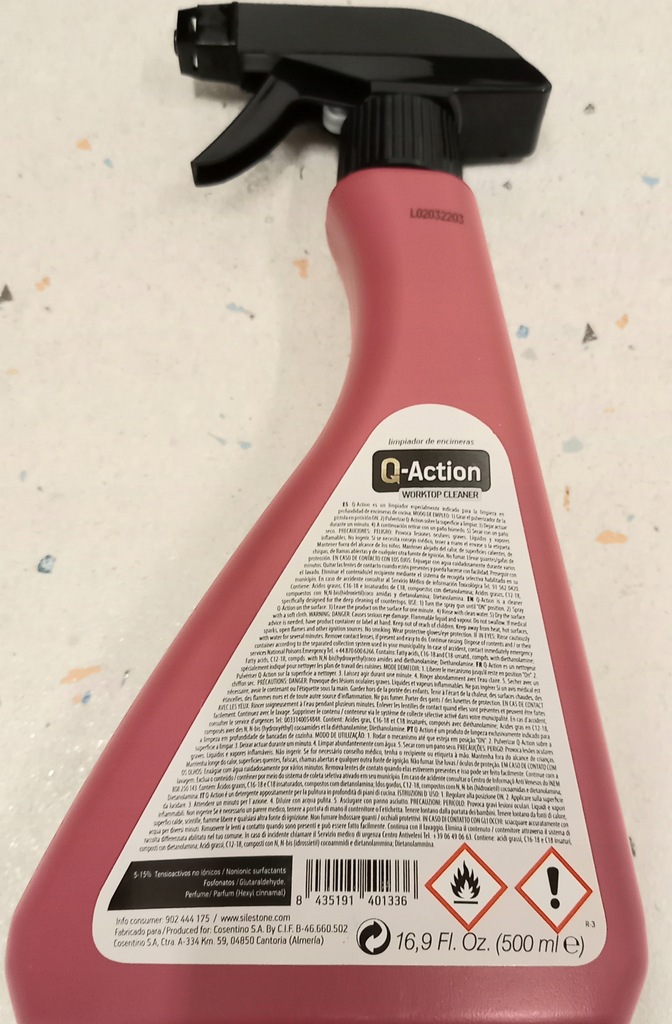 Q-ACTION usuwa plamy z konglomeratów i granitów - 12722020312 ...