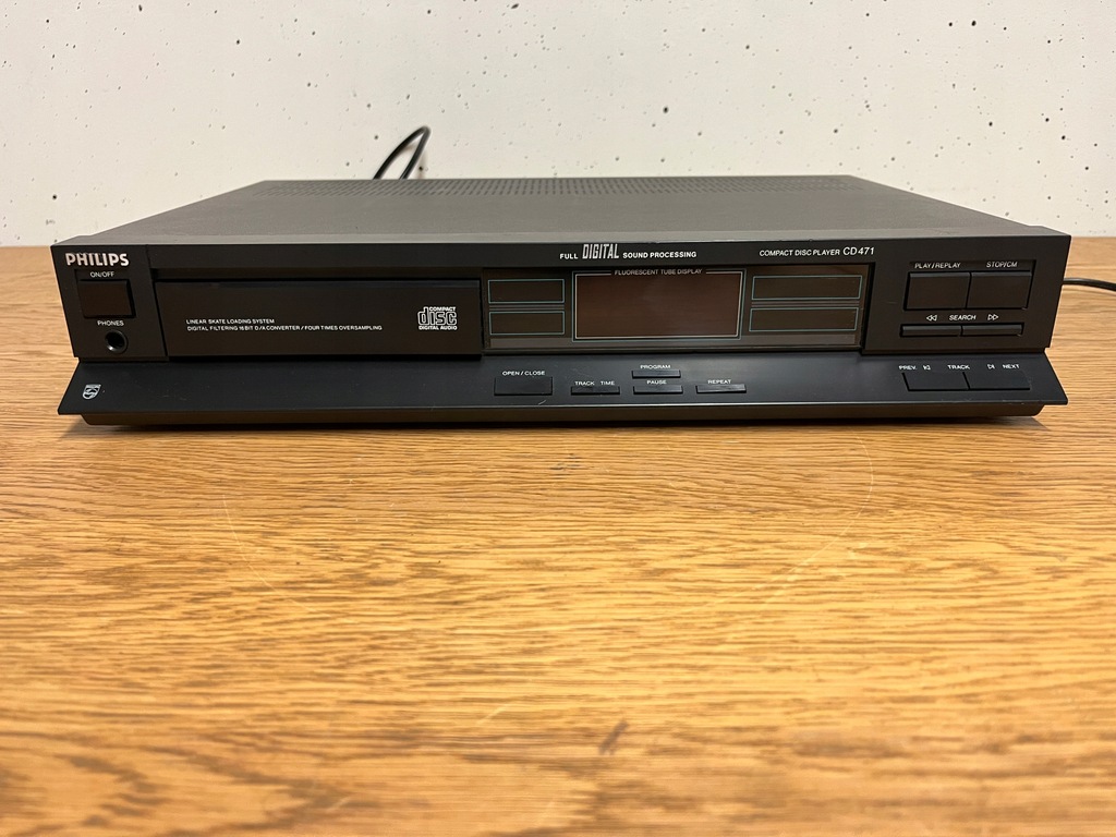 Odtwarzacz CD PHILIPS CD 471Compact Disc Player - 15168421502 ...