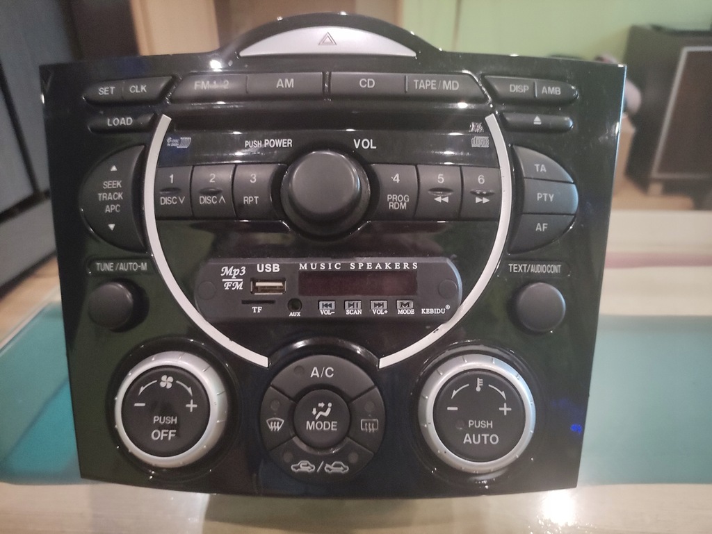 MAZDA RX-8 RADIO SAMOCHODOWE KOMPLETNE EUROPA 2Din - 12634807958 ...