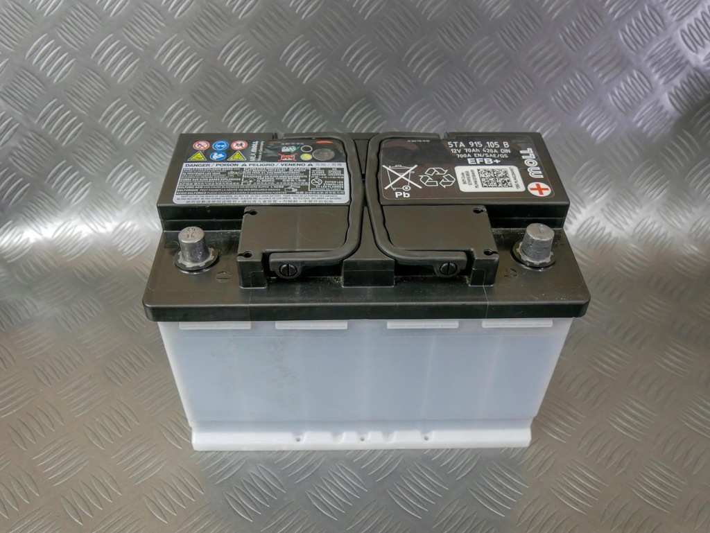 AKUMULATOR EFB+ MOLL 70Ah 420A 5TA915105B VW AUDI - 8501409059 ...