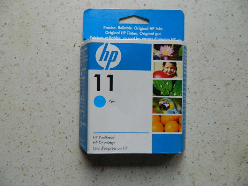 Głowica HP 11 C4811A niebieska Cyan Oryginał - 11576643756 - oficjalne ...